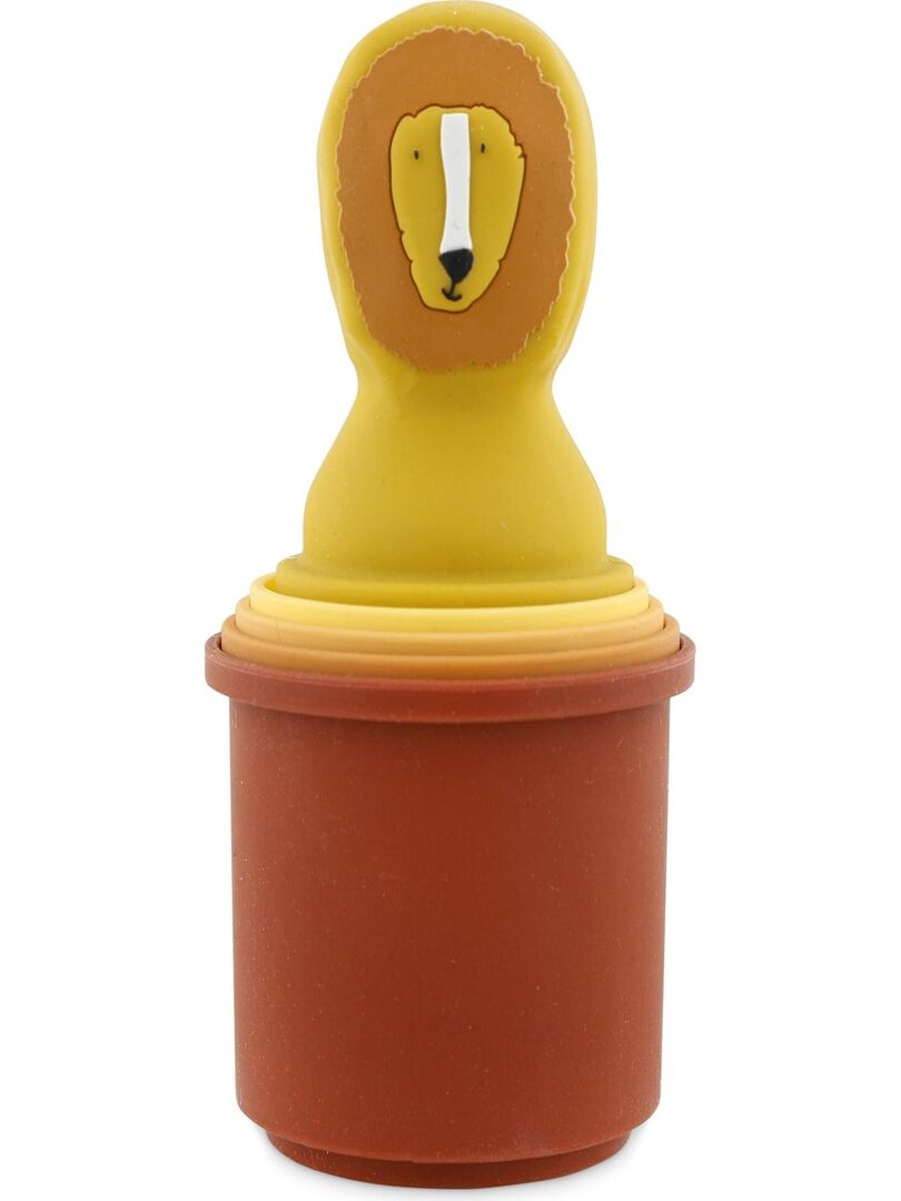 Gobelets empilables 5 pcs - Mrs. Lion - Beige - Kiabi - 17.90€