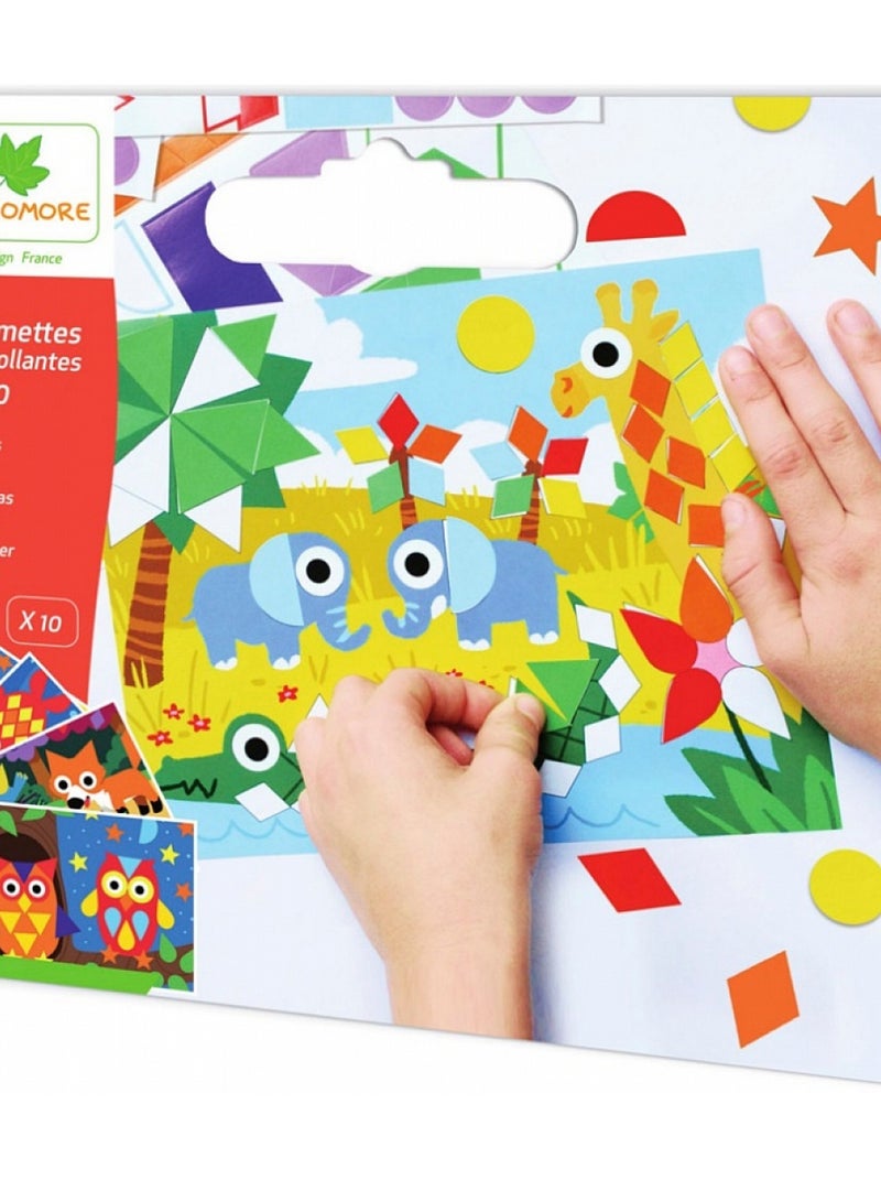 Gommettes Créatives pour Enfants - Activité Ludique et Éducative - N/A ...