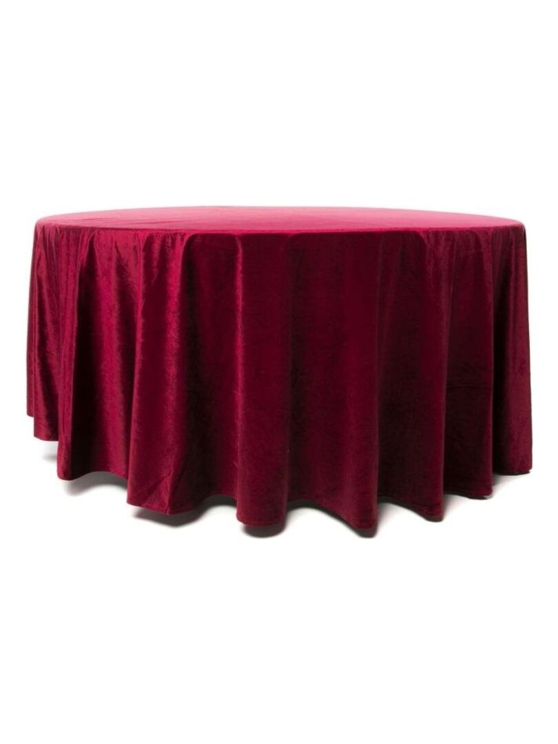 Grande Nappe ronde en velours - Rose - Kiabi - 50.24€