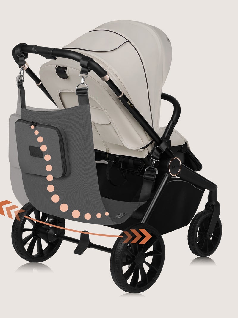 Hamac pour poussette LIONELO Leo - 100% coton - Jusqu’à 18 kg ...