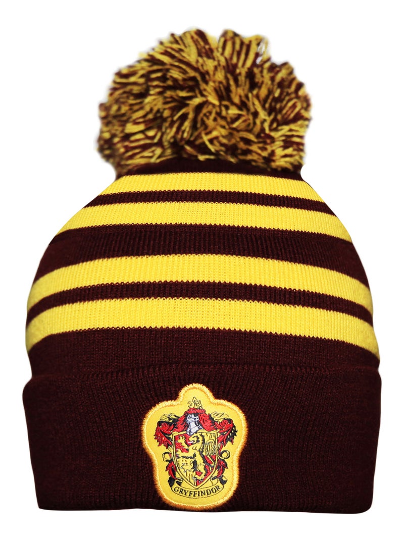 Harry Potter - Bonnet motif/style Gryffondor - Bordeaux - Adulte - 0.00 ...