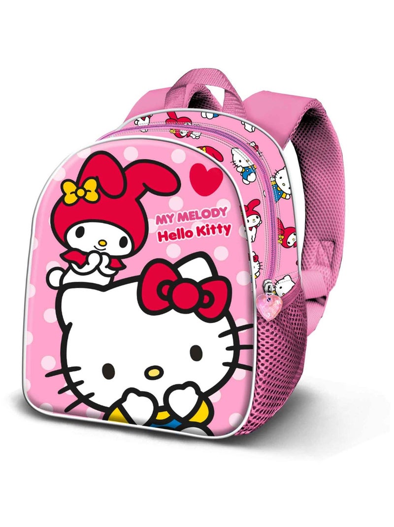 Hello Kitty Lovely Sac à Dos 3D Elite, Rose - Rose - Enfant - 13.13 ...