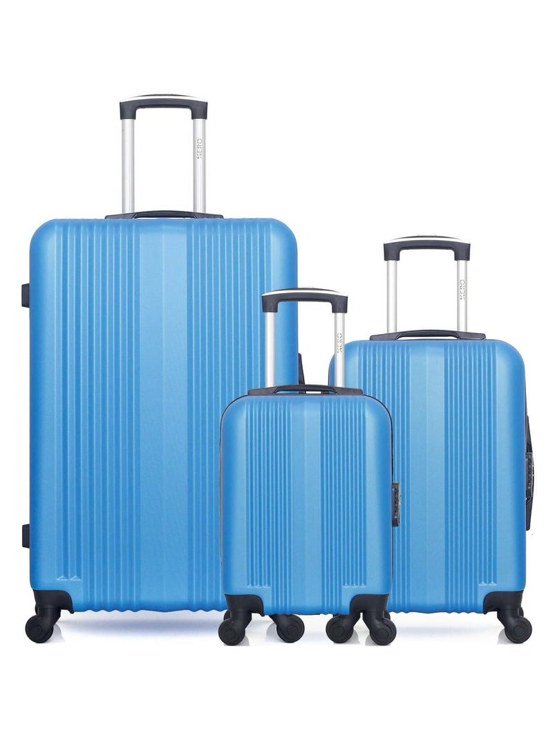 HERO - LOT DE 3 - Valises grand format, cabine et cabine XXS LIPARI ...