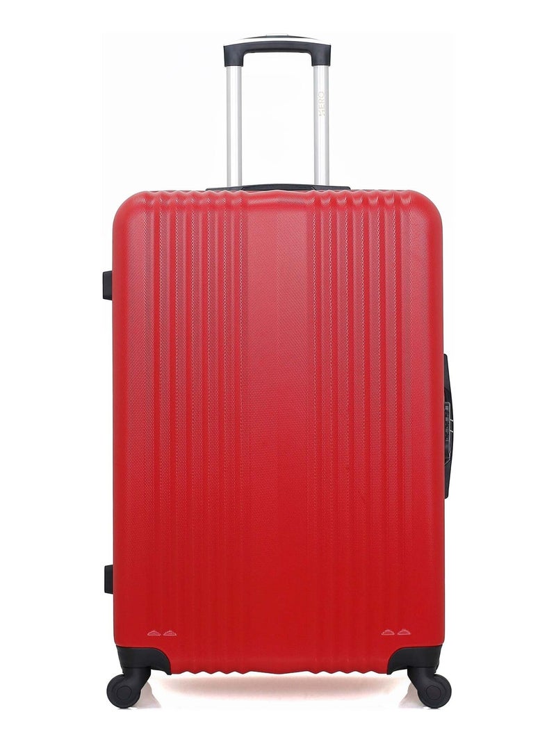 HERO - Valise Grand Format LIPARI 75 cm 4 Roues - Rouge - 0.00€ - Kiabi