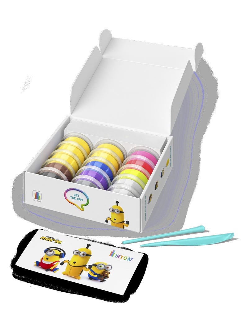 Hey clay 15 pots minions - dès 3 ans - N/A - Enfant - 24.90€ - Kiabi