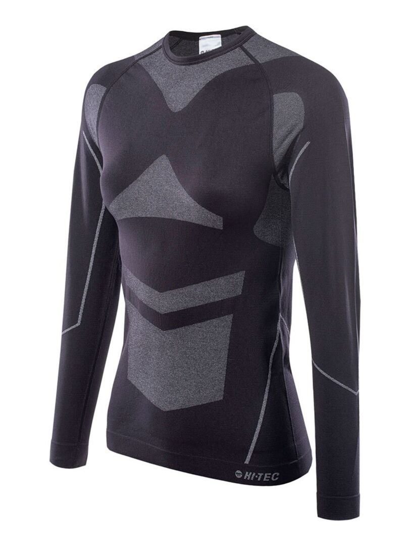Hi-Tec - Haut thermique BURAZ - Noir Gris - Kiabi - 35.99€