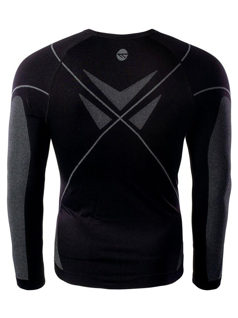 Hi-Tec - Haut thermique BURAZ - Noir Gris - Kiabi - 37.14€