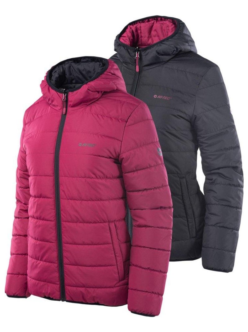 Hi-Tec - Veste matelassée HAIMO - Rouge foncé - Adulte - 0.00€ - Kiabi