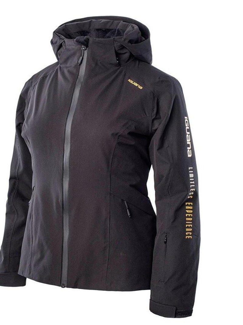 Iguana - Veste imperméable LAURA - Noir Doré - Femme - 149.99€ - Kiabi