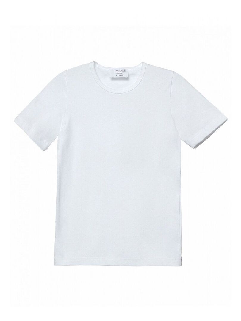 Impetus Junior - T-shirt tricot de peau manches courtes en coton bio ...