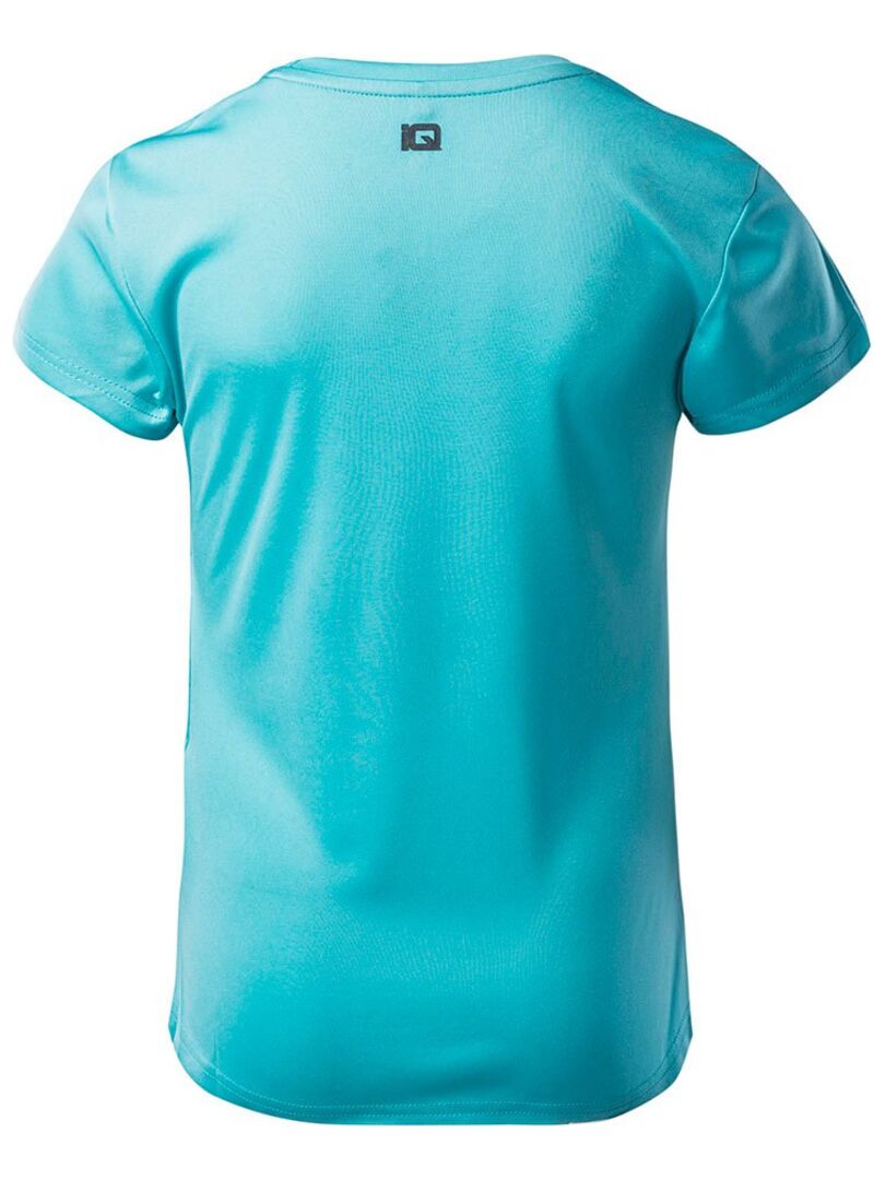 IQ - T-shirt MIHA - Bleu turquoise - Kiabi - 14.38€