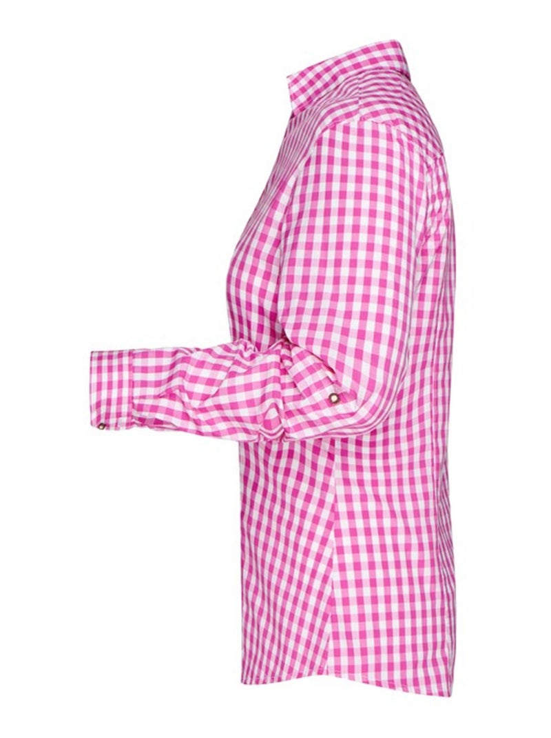 James and Nicholson - Chemisier TRADITIONAL - Violet - Femme - 51.99 ...