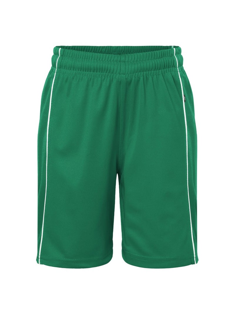 James and Nicholson - Short BASIC TEAM - Vert - Enfant - 17.99€ - Kiabi
