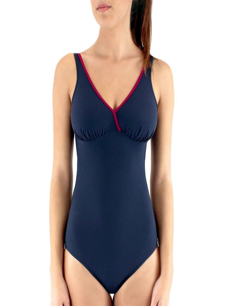 Janine Robin - Maillot de bain une pièce sans armatures Liner Bonnets C ...