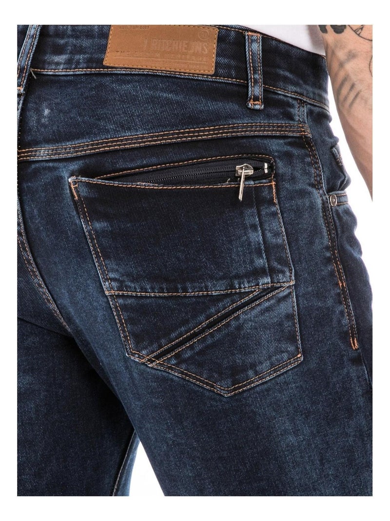 Jean coupe slim SOWANY - Bleu - 0.00€ - Kiabi