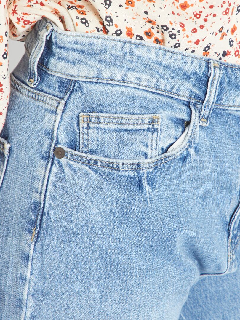 Jean flare taille haute - Stone - Kiabi - 20.00€