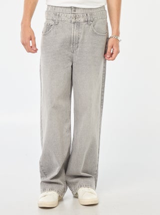 Jean Large Homme - Tendances Mode à Petits Prix - Kiabi