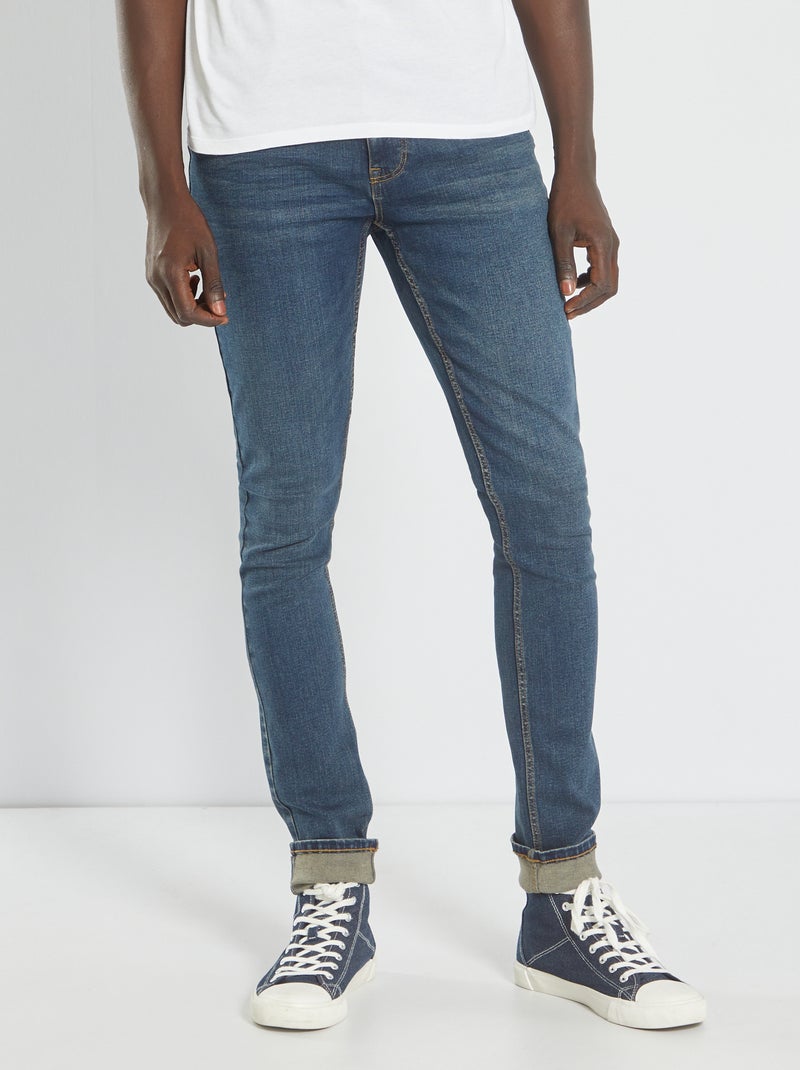 Jean skinny L34 - blue black - 20.00€ - Kiabi
