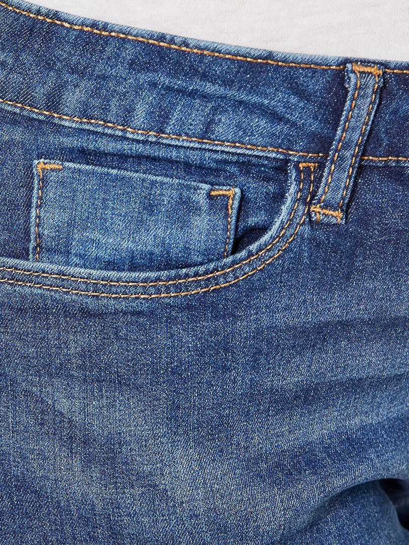 Jean taille haute - stone - Kiabi - 15.00€