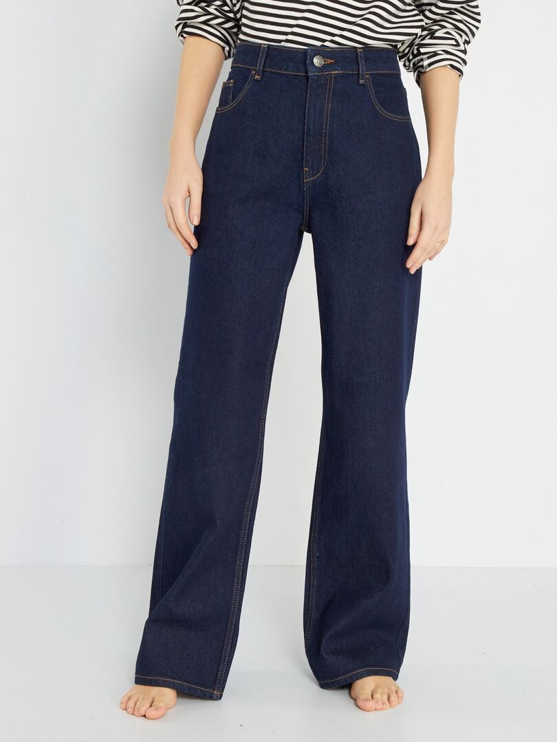Jean wide leg - L30 - Brut - Kiabi - 11.00€