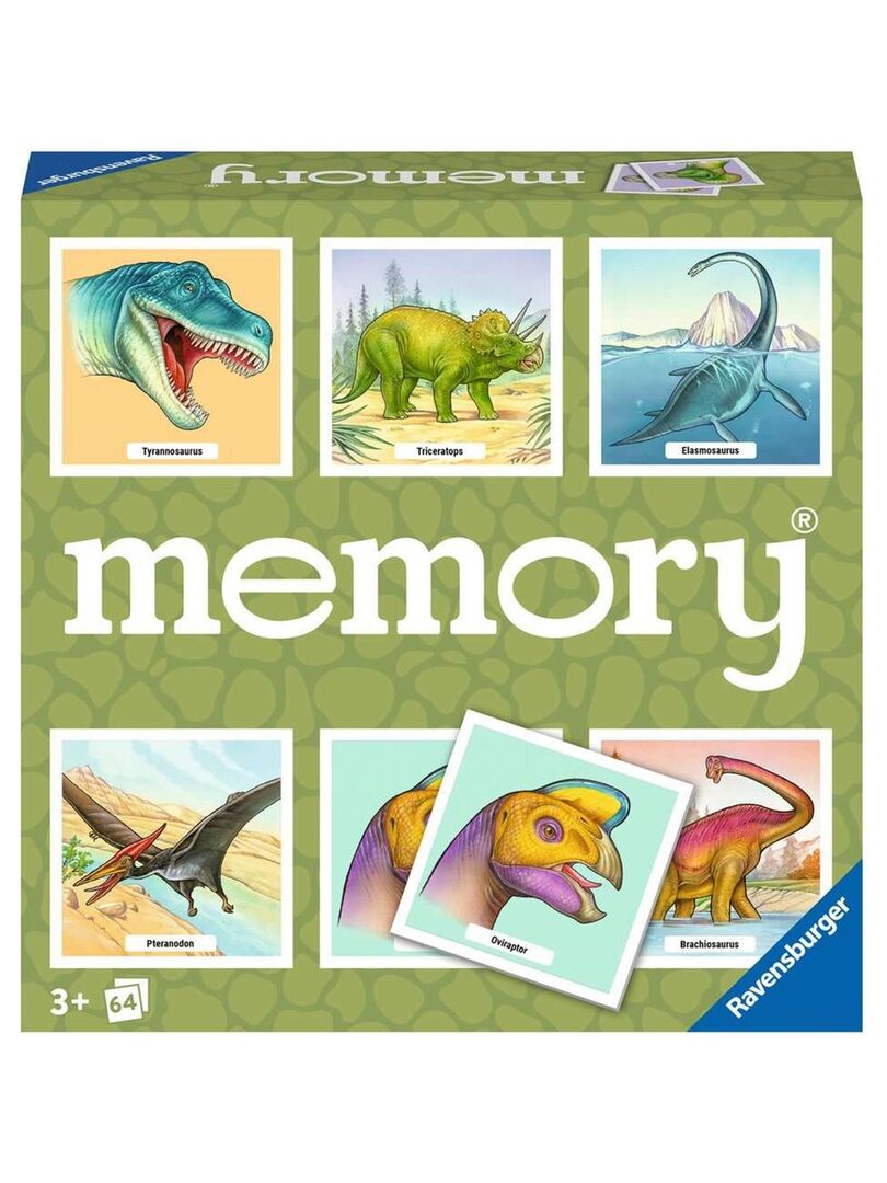 Jeu de carte de mémoire de dinosaure® D/F - N/A - Kiabi - 24.99€