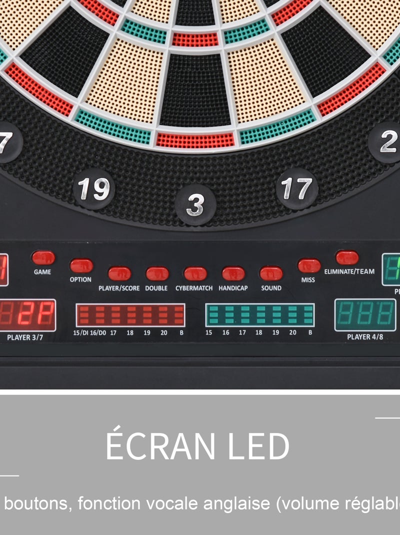 Jeu de fléchettes électronique - Noir - 92.90€ - Kiabi