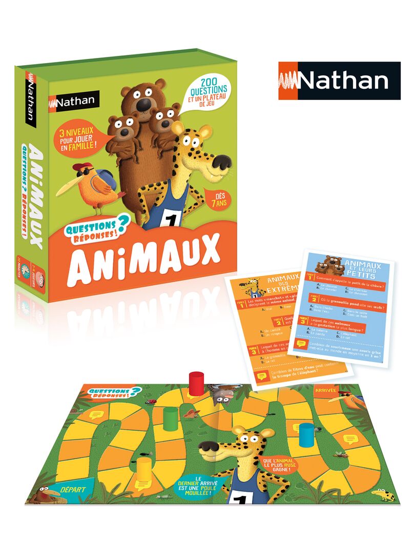 Jeu de questions-réponses : Animaux - N/A - Kiabi - nu€
