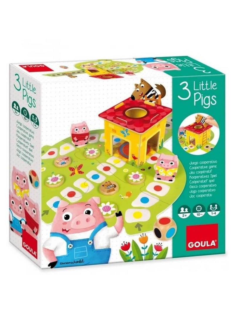 Jeu de société les 3 petits cochons - Multicolore - Bébé - 0.00€ - Kiabi