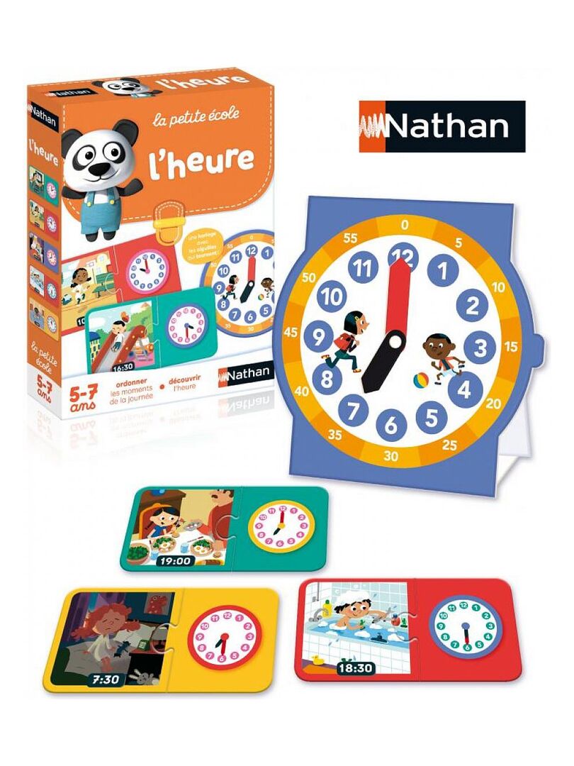 Jeu éducatif : L'heure - N/A - Kiabi - 14.46€