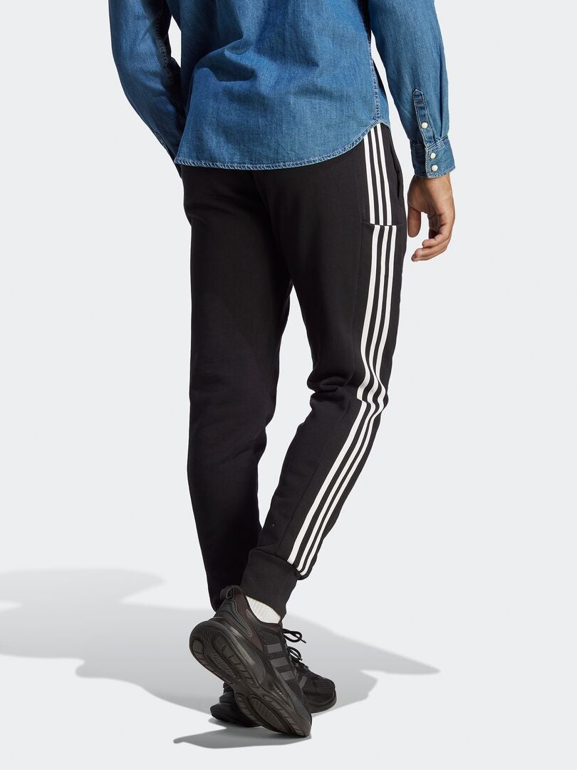 Jogging 'Adidas' façon french terry - Noir - Kiabi - 50.00€