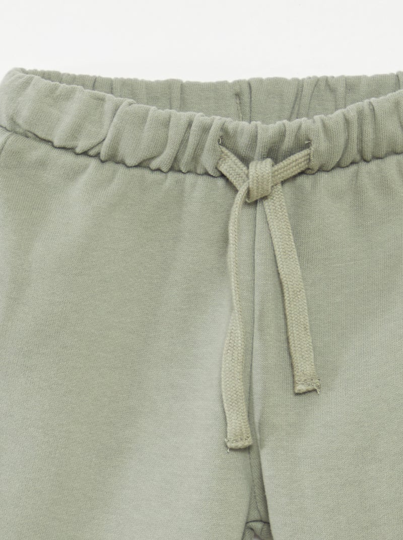 Jogging en molleton - Vert - Bébé - 6.00€ - Kiabi