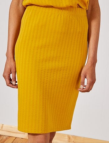 Jupe Femme | jaune | Kiabi