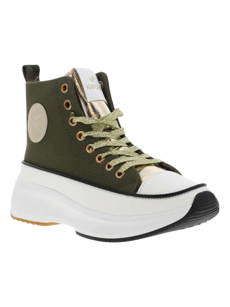 KAPORAL - Baskets montantes chunky - Kaki - Kiabi - nu€