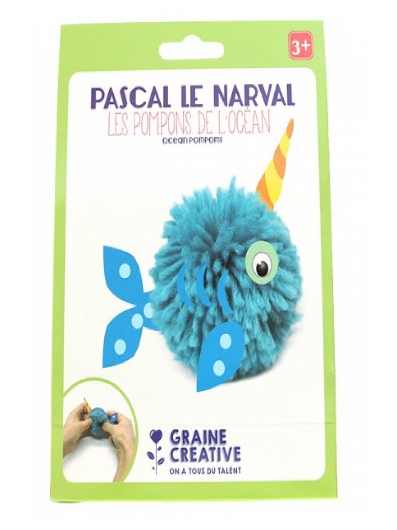 Kit Pompon Pour Les Petits Narval - N/A - Kiabi - nu€