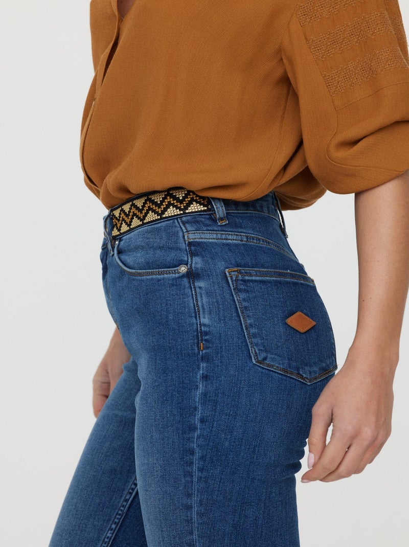 Lee Cooper - Jean coton straight LC161 - Bleu - Kiabi - nu€