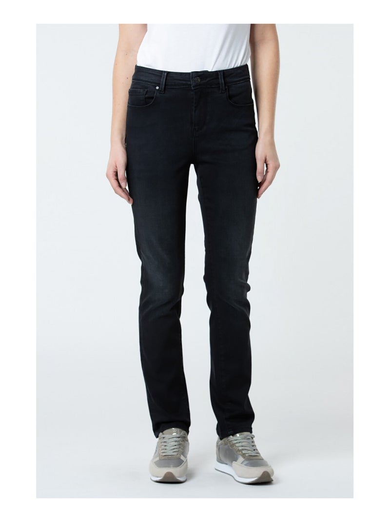 Lee Cooper - Jean coton straight LC161 - Noir - Femme - 0.00€ - Kiabi