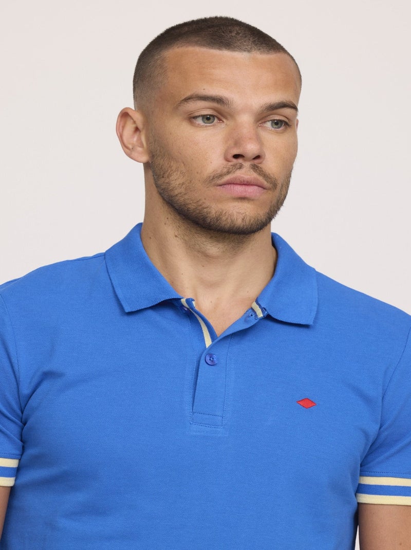 Lee Cooper - Polo BILOU Bleu roi - Bleu roi - Homme - 12.25€ - Kiabi