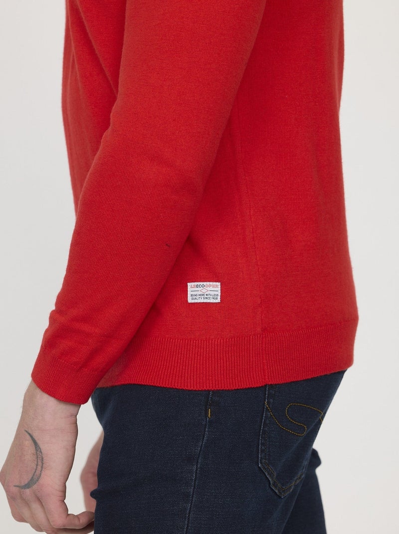 Lee Cooper - Pull CIVO Red lee cooper - Rouge - Homme - 0.00€ - Kiabi