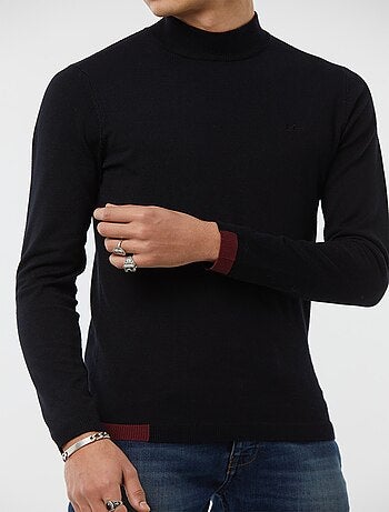 Pull col roulé homme - Kiabi