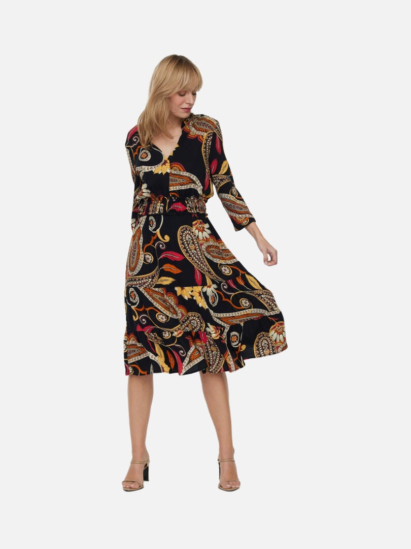 Lee Cooper - Robe manches longues polyester LEXA - Noir - Kiabi - nu€