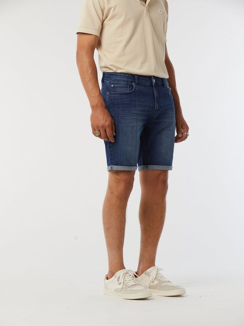 Lee Cooper - Short coton regular NANOT - Bleu - Kiabi - 55.00€
