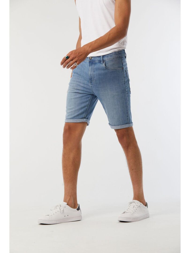 Lee Cooper - Short coton regular NANOT - Bleu ciel - Kiabi - 55.00€