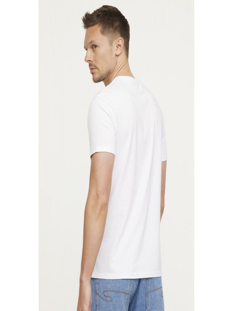 Lee Cooper - T-shirt manches courtes coton col rond AZZIK - Rose ...