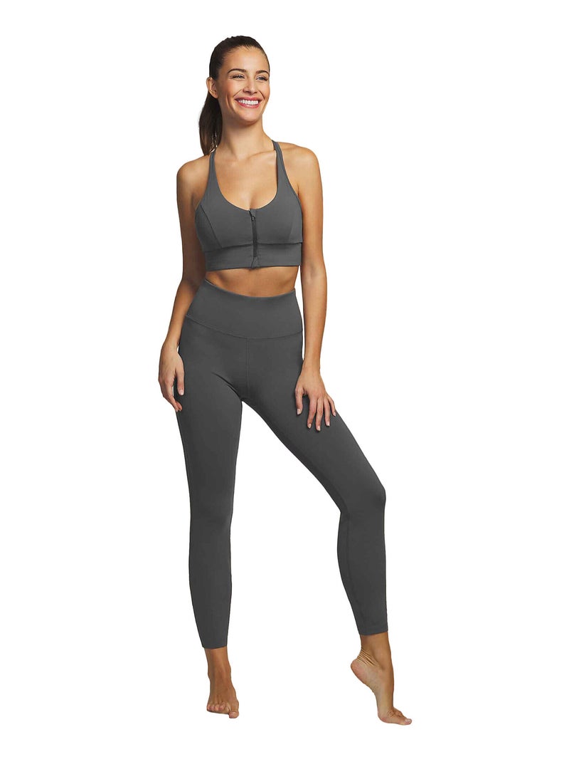 Legging de sport taille haute Tech ST5 - Gris - Femme - 62.55€ - Kiabi