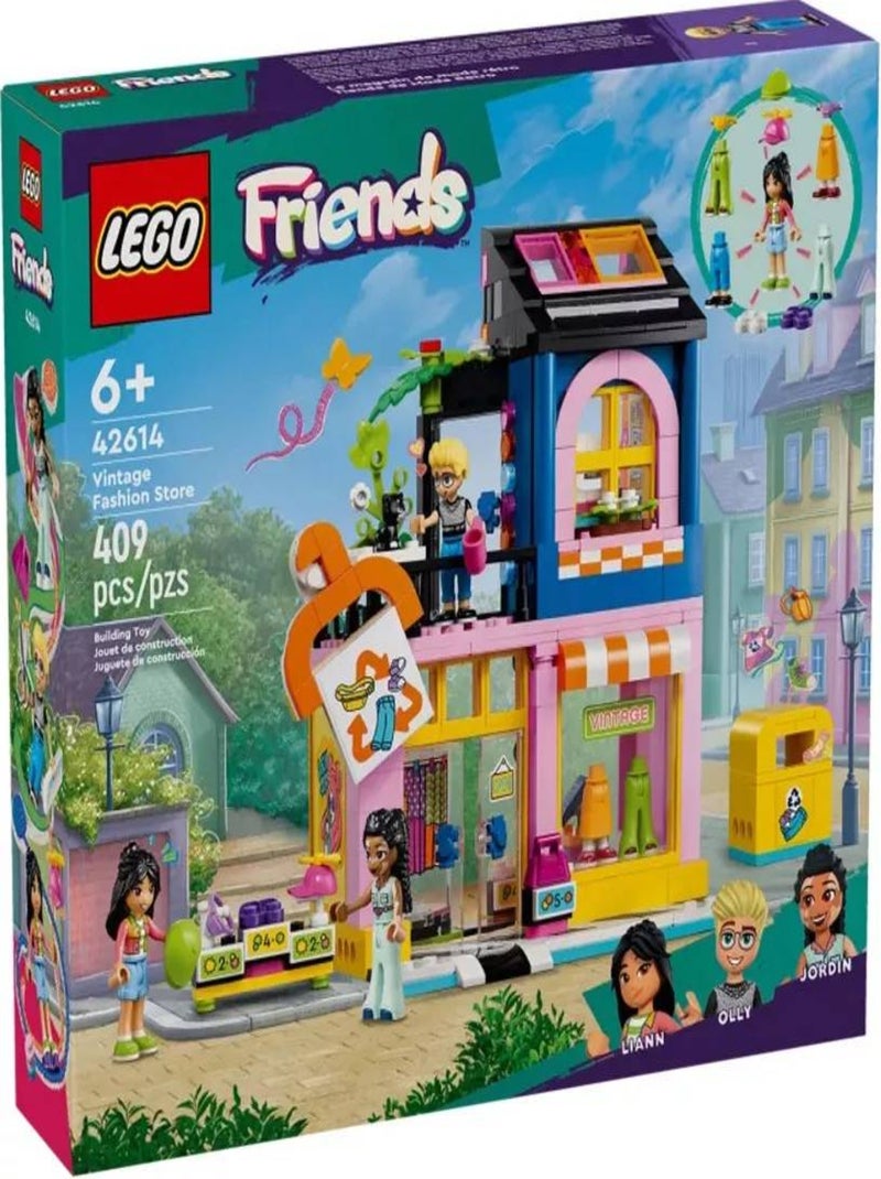 LEGO Friends - La boutique de vêtements vintage - 42614 - Multicolore ...