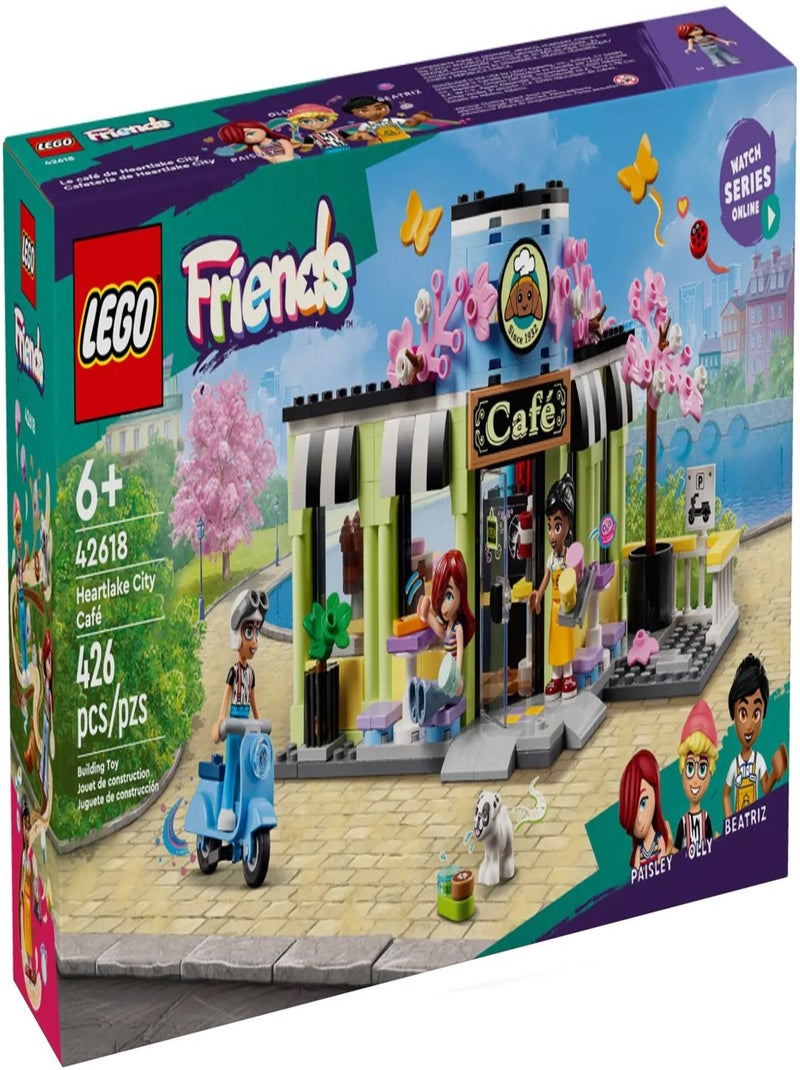 LEGO Friends - Le Café Pâtisserie de Heartlake City - 42618 - Bleu ...