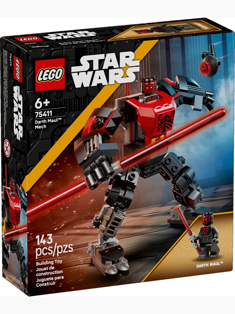 LEGO Star Wars - Robot Dark Maul à Construire (75411) pour Enfants de 6 ...