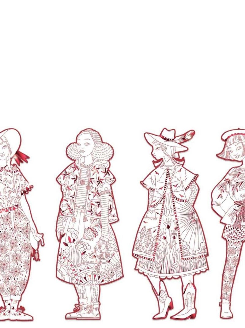 Les Demoiselles Dessins à colorier Fiodor - N/A - Enfant - 0.00€ - Kiabi