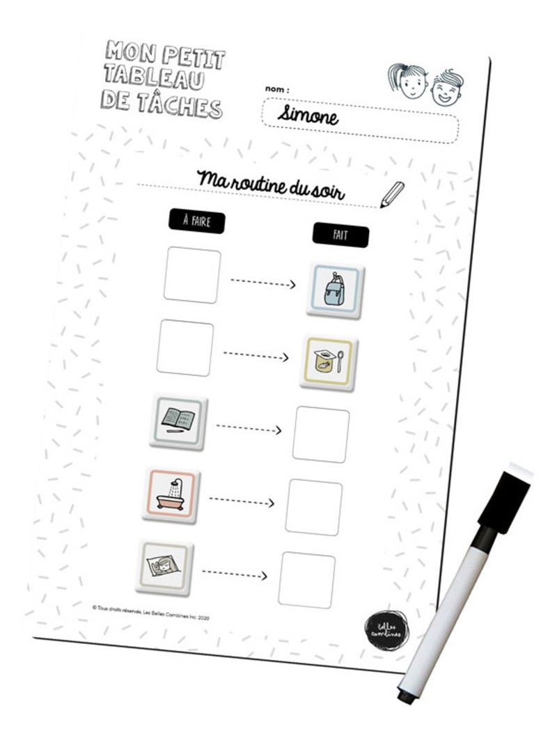 Les Magnétos - Mes Bonnes Habitudes - Ma routine du soir - N/A - 8.99 ...