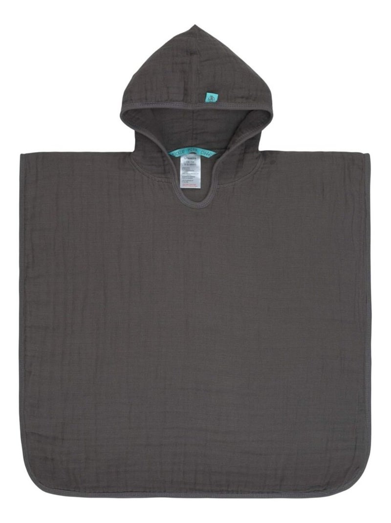 Linge de Bain pour Bébé Gaze de coton PROMO LINGE - gris anthracite ...